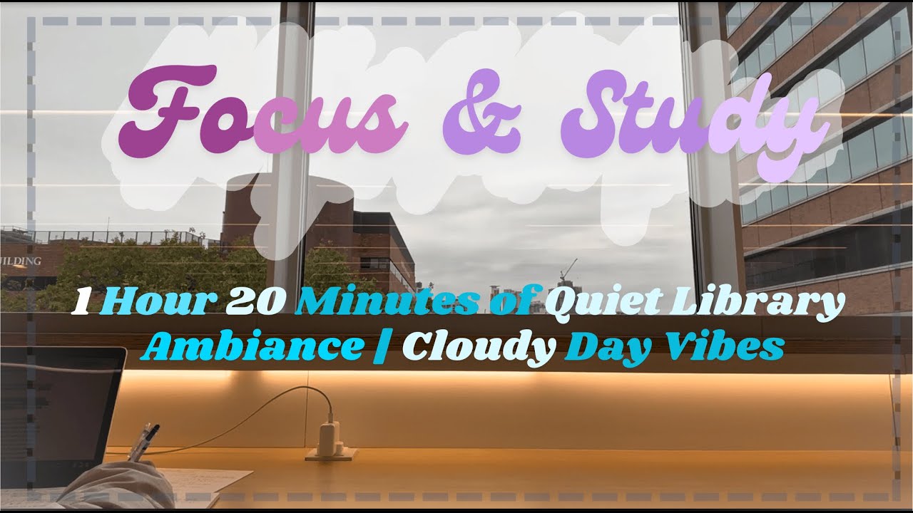 Calm Library Study Session at HKPolyU: Focused Study with Ambient ...