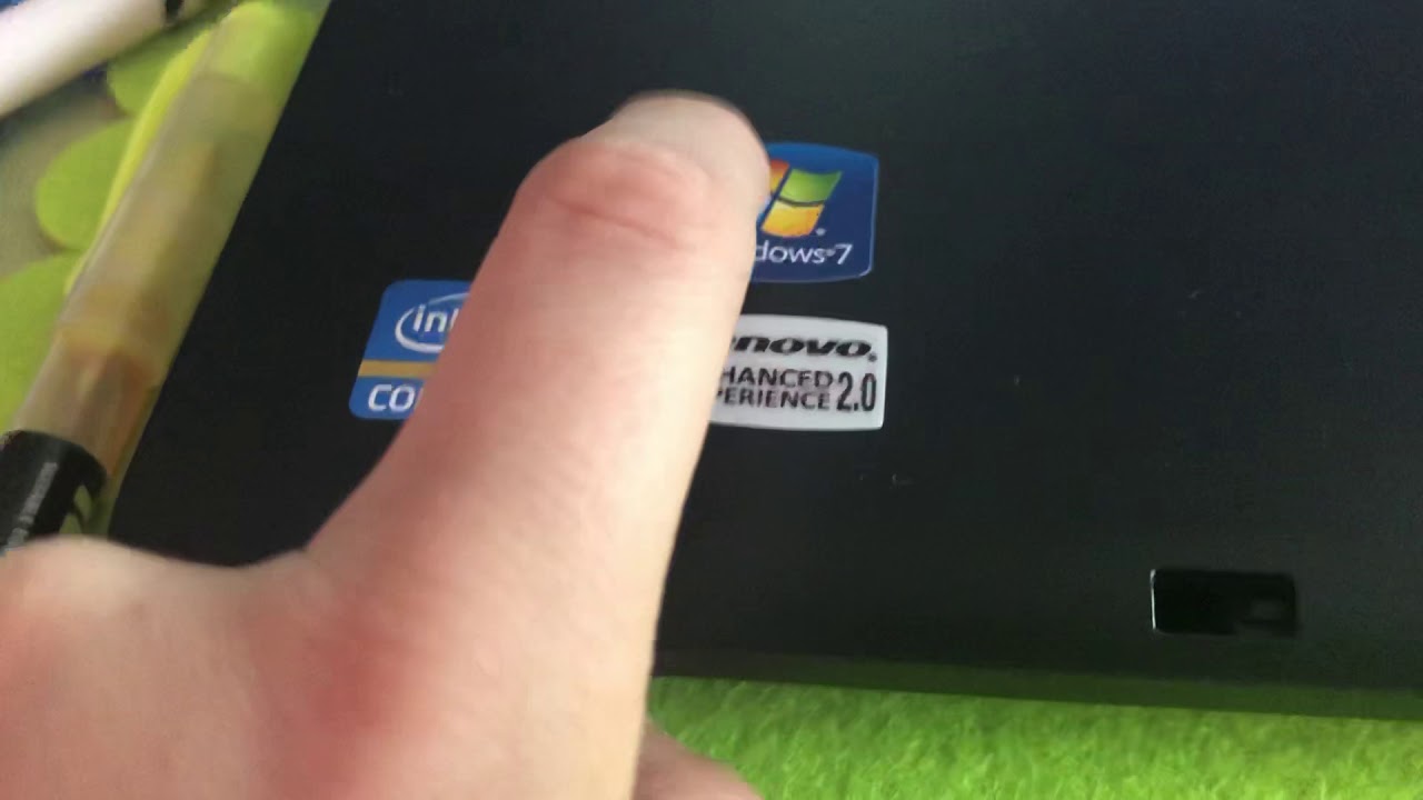 Windows 7 Intel inside core 15 lenovo - YouTube