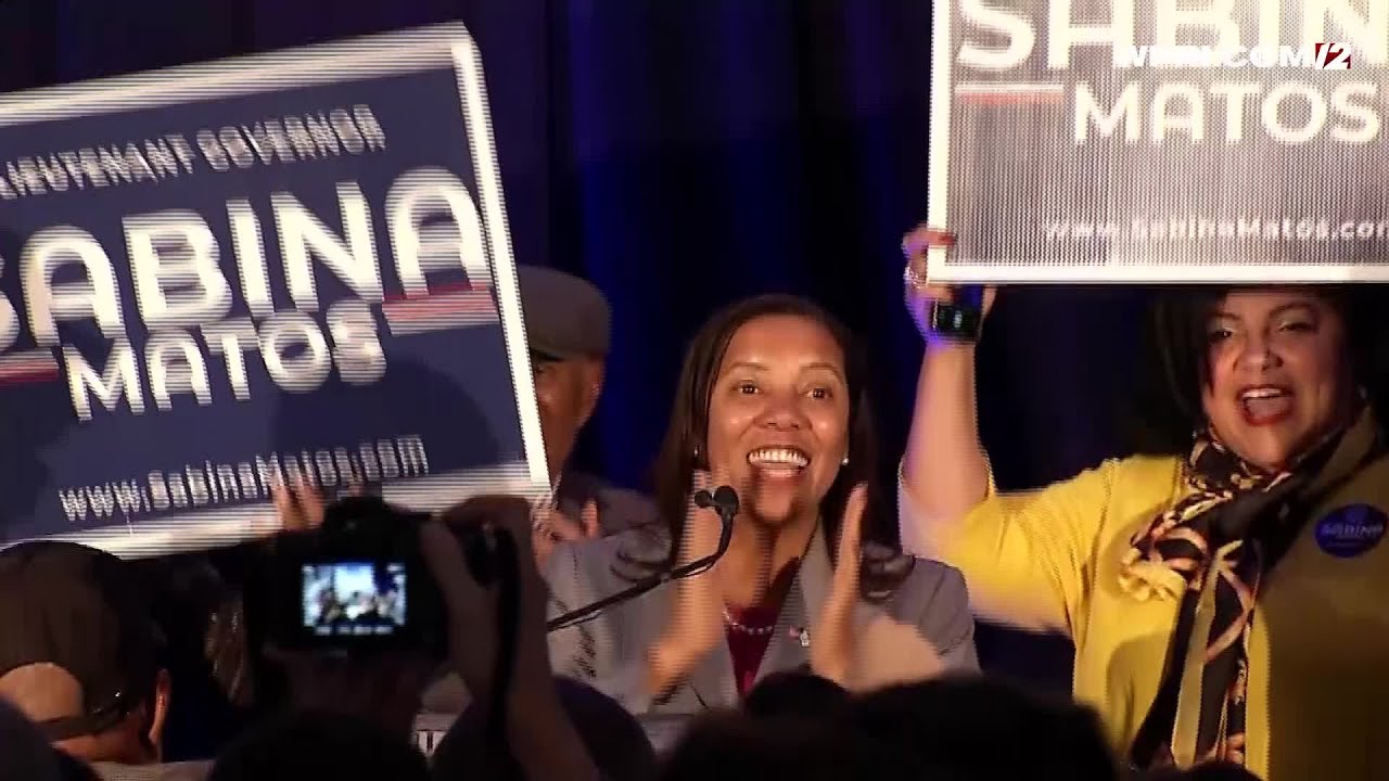 VIDEO NOW: Sabina Matos elected Lt. Governor of Rhode Island - YouTube