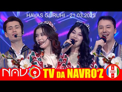 NAVO TV da NAVRO'Z bayramida HAVAS GURUHI. Toshkent  21.03.2025