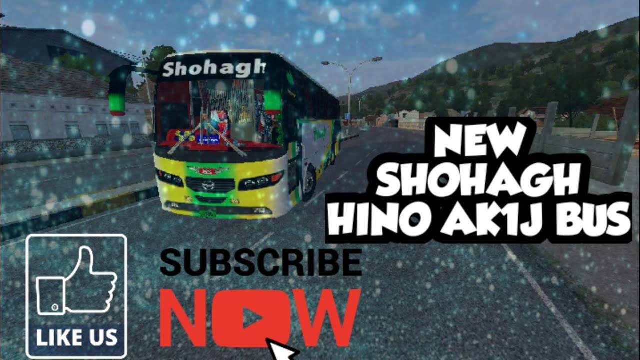 New shohagh hino ak 1j bus.#nocopyrightmusic - YouTube