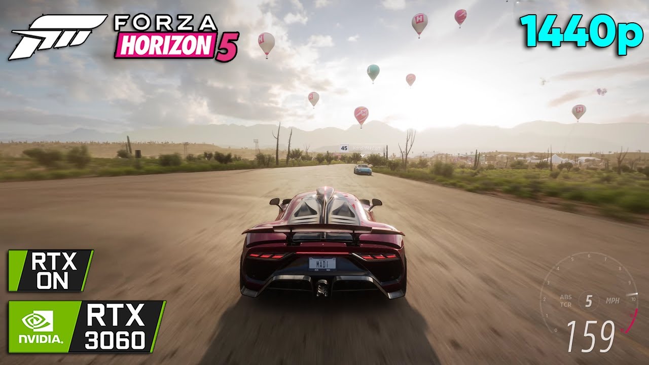 Forza Horizon 5 | RTX 3060 Laptop + Ryzen 7 5800H | Asus TUF A15 2021 ...