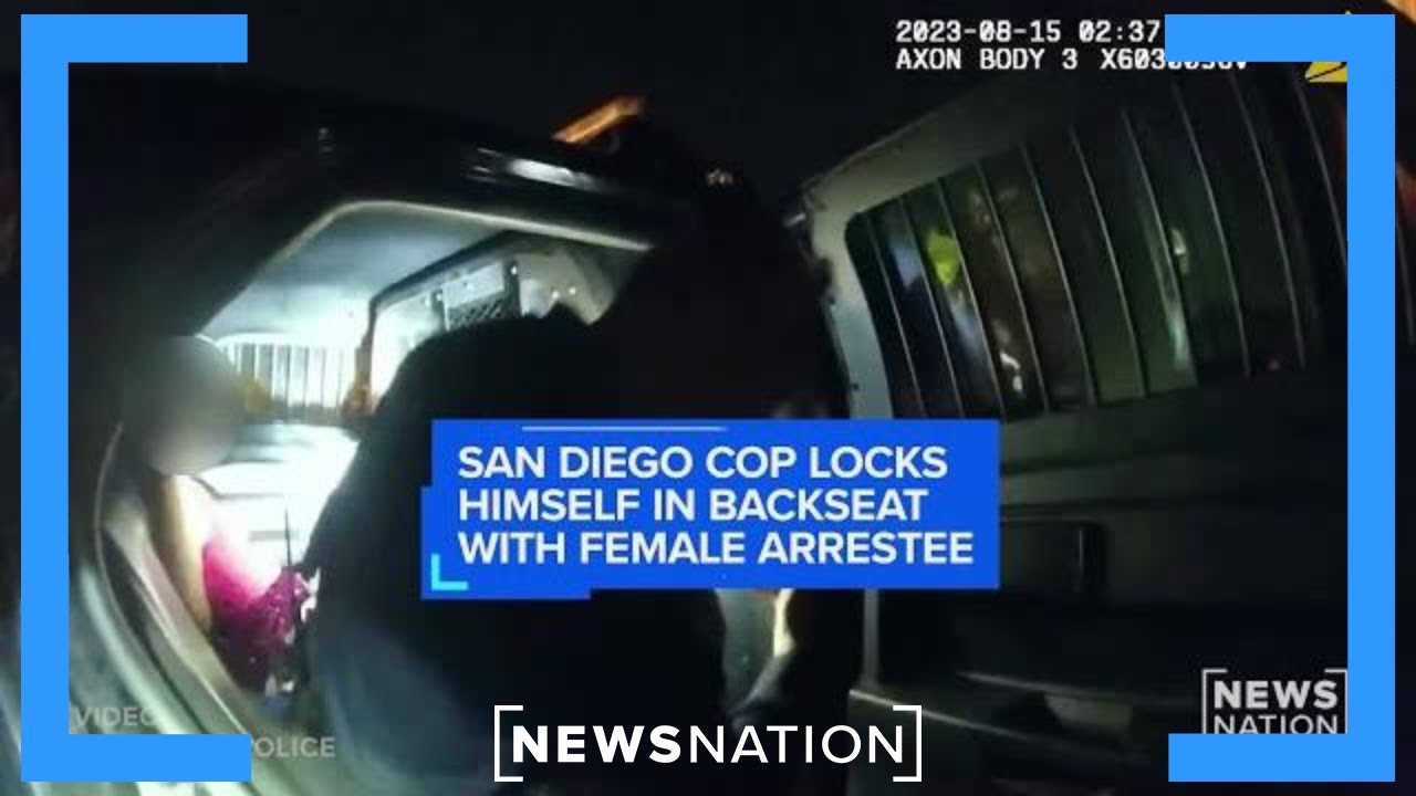 San Diego cop locks himself in backseat with female arrestee ...