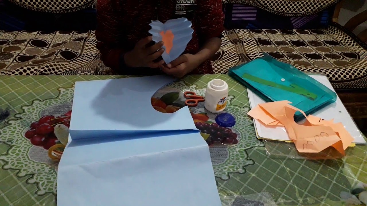 How to make hart shape henger - YouTube