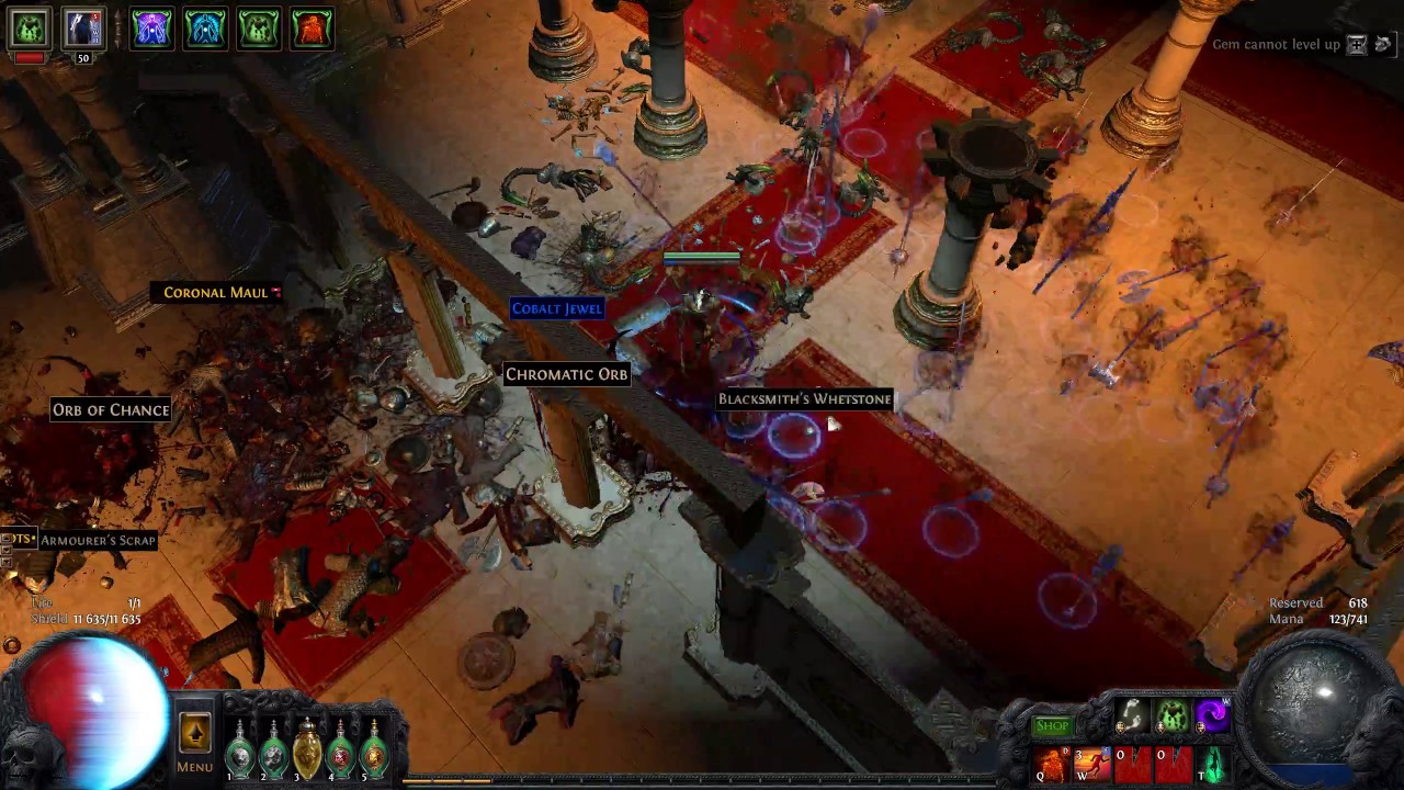 Path of Exile: [LHC] Animate Weapon Ivory Temple Map - YouTube