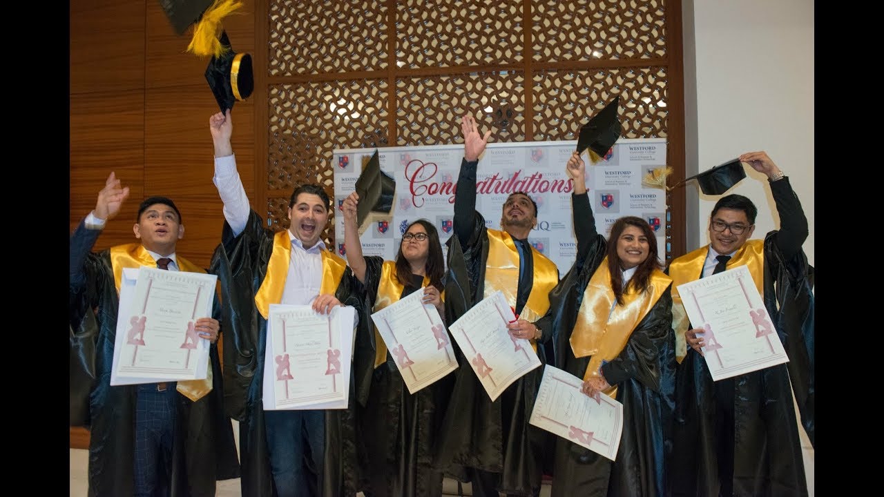 Westford MBA Convocation of GMU University 2019 - YouTube