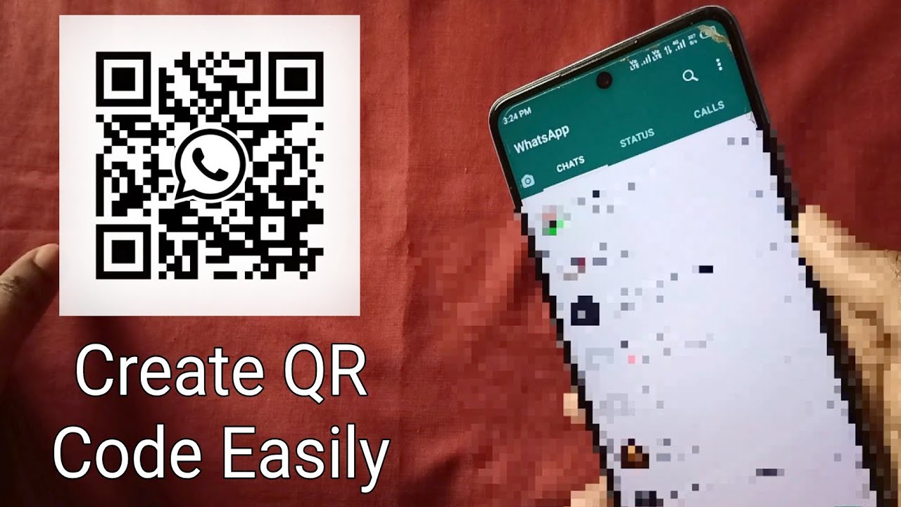 How To Create Whatsapp QR Code For Your Profile ( Useful ) - YouTube