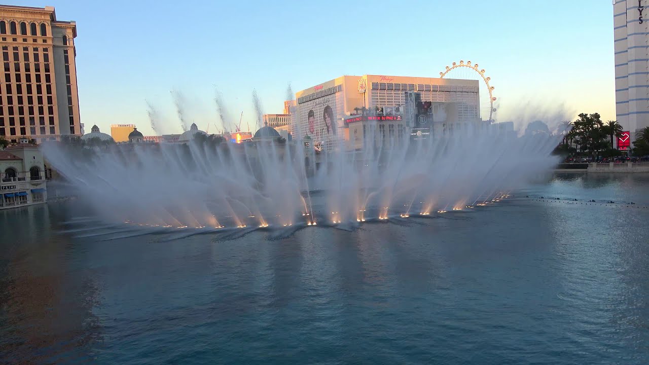 Bellagio Fountain Show - YouTube
