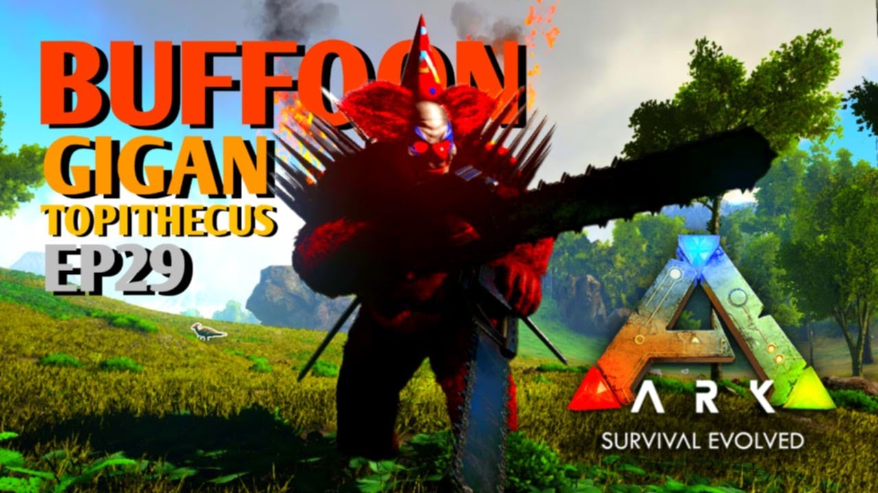 จับเจ้า Buffoon Gigantopithecus สุดเจ๋ง!! - EP29 Ark primal fear - YouTube