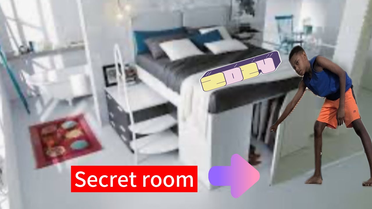I built a secret room under my bed !!! - YouTube