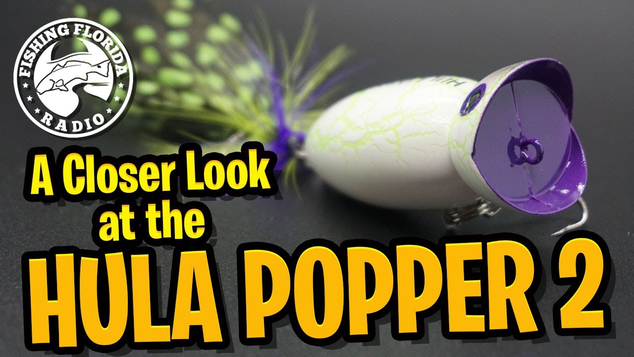 A Closer Look at the Arbogast Hula Popper 2 - Topwater Largemouth Bass ...