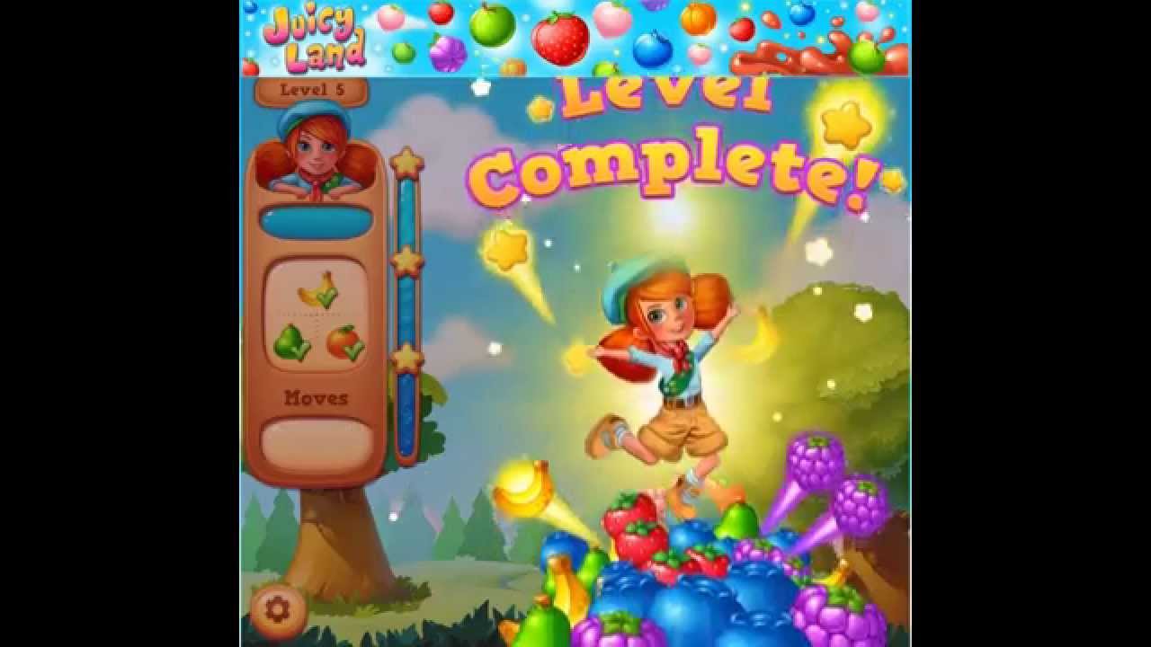 Juicy Land Facebook First Play Tutorial - YouTube