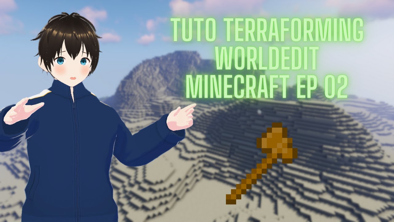 Tuto Terraforming World Edit Minecraft 02 "créé le terrain" - YouTube