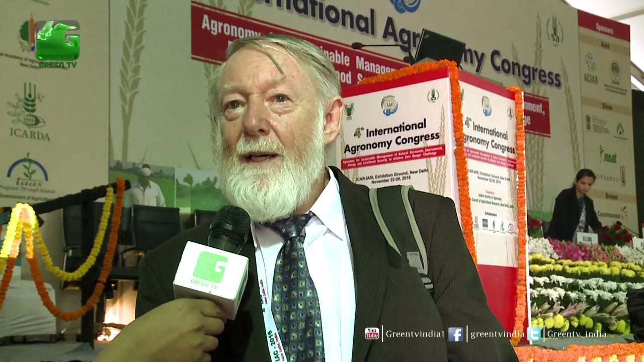 Dr John Dixon In 4th International Agronomy Congress On Green TV - YouTube