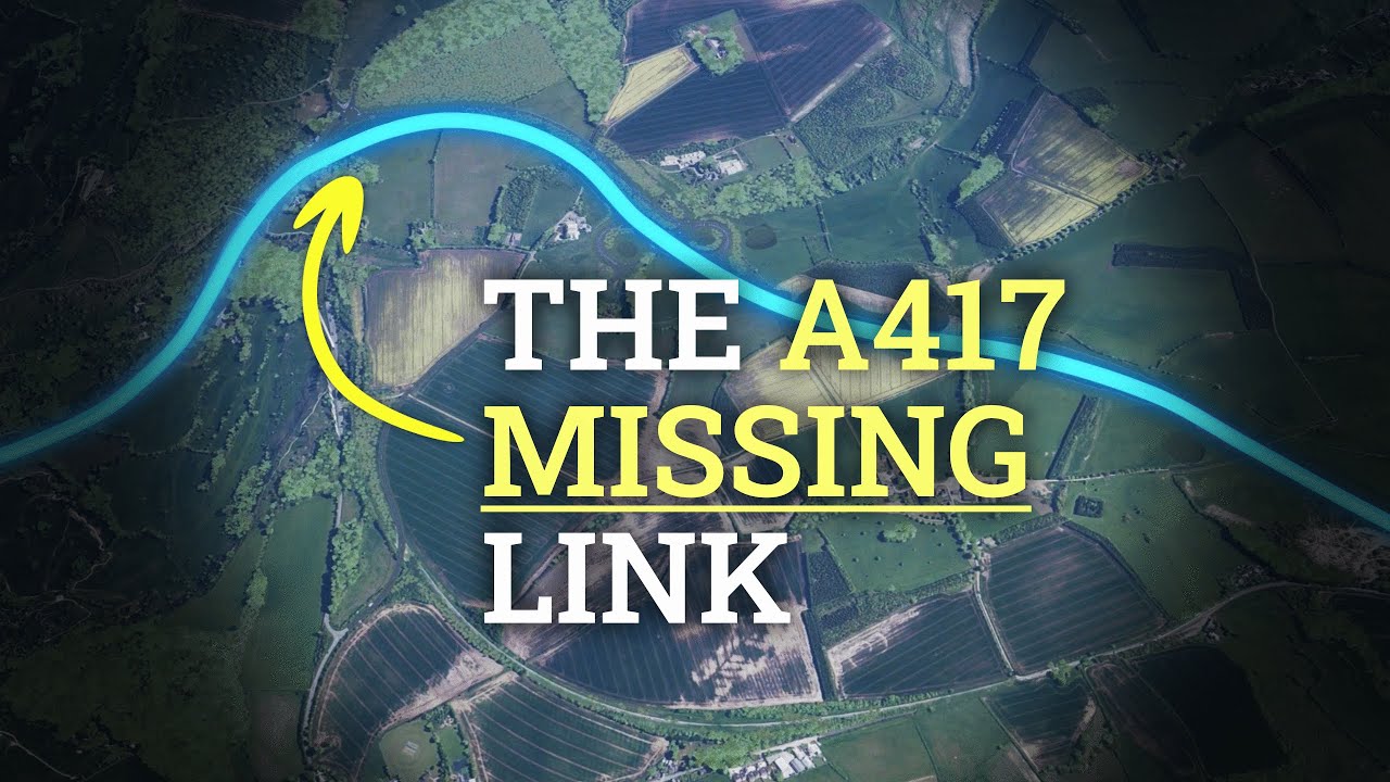 A417 The Missing Link - 3D Visualisation - YouTube