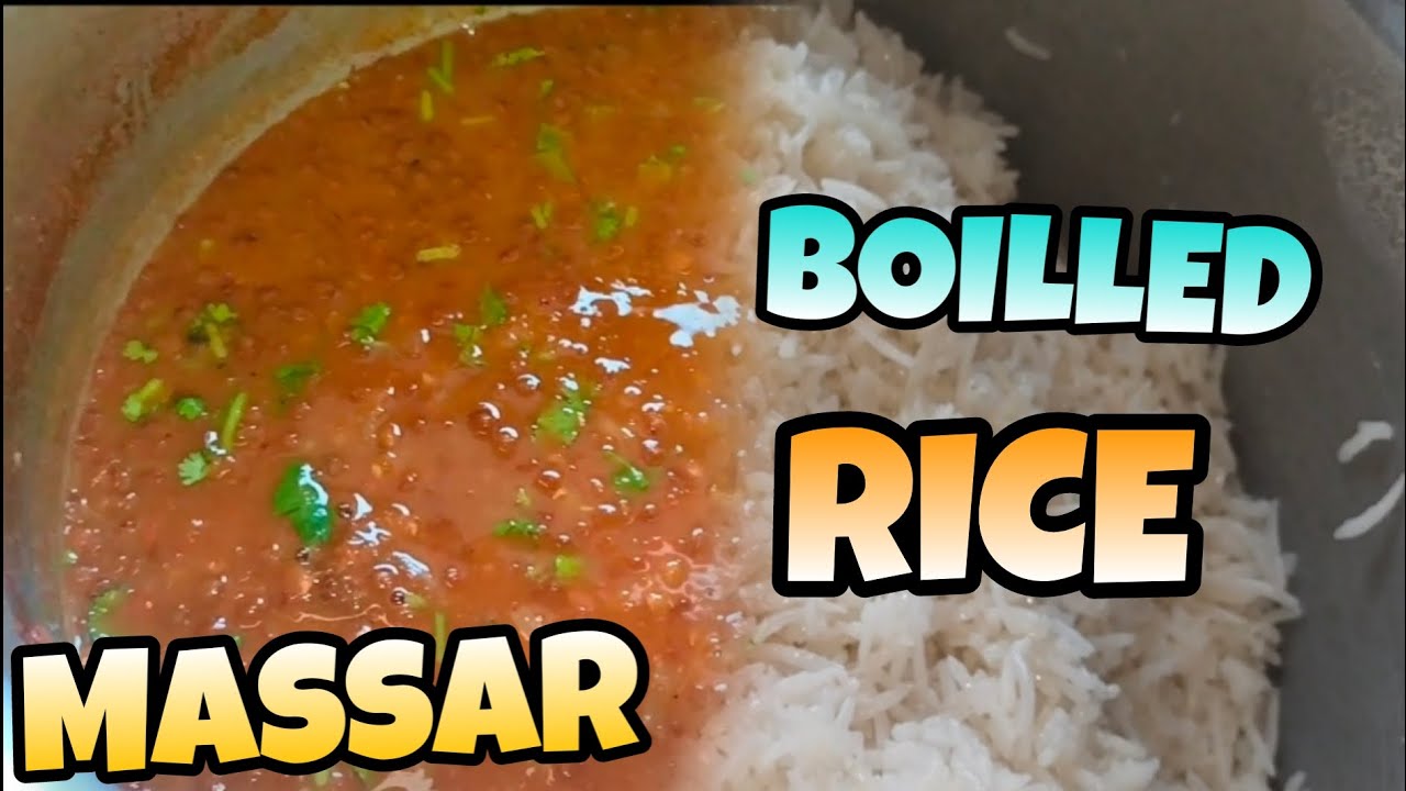 Massar | Boiled rice | Daily routine | Sobia Misbah Vlogs | - YouTube