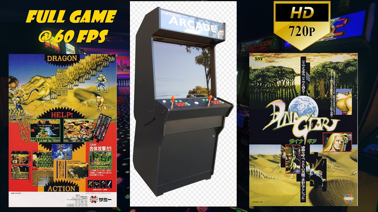 Dyna Gear (Arcade) Full Playthrough with cheats @ 720p - YouTube