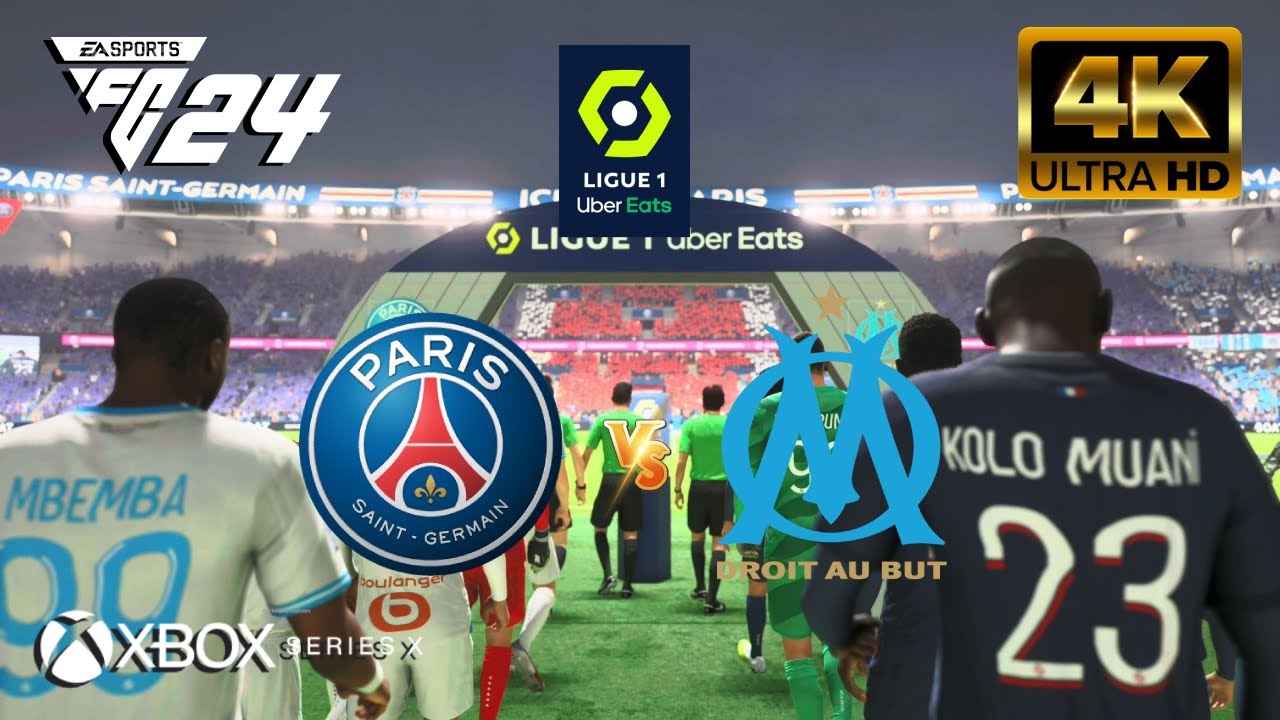 EA FC 24 - PSG vs Olympique de Marseille | Le Classique | NextGen ...