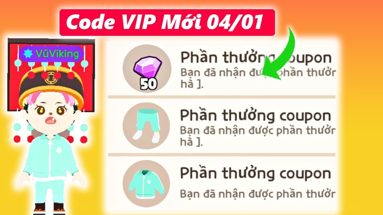 CODE VIP MỚI 04/01 | PLAY TOGETHER - YouTube