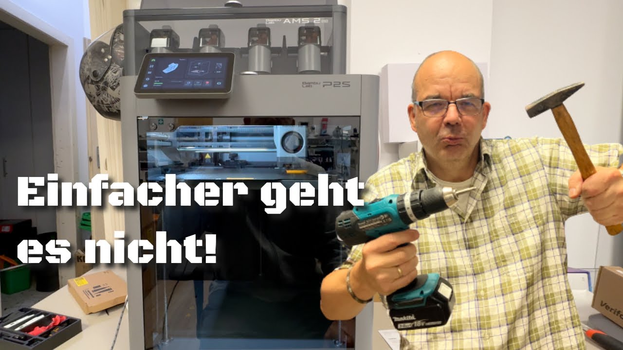 Der Bambu Lab P2S ist da! #bambulab #3D #P2S #dragon #unboxing - YouTube