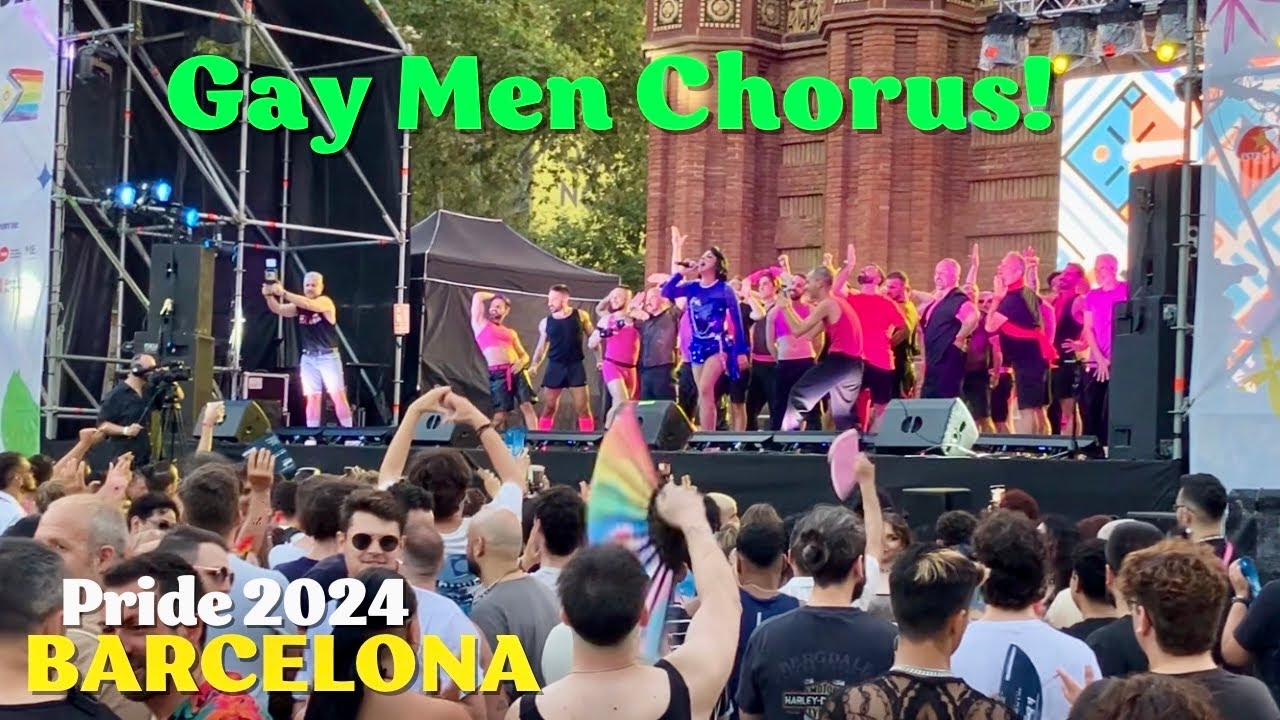 Barcelona Gay Men Chorus for Pride Barcelona 2024 in Spain - YouTube
