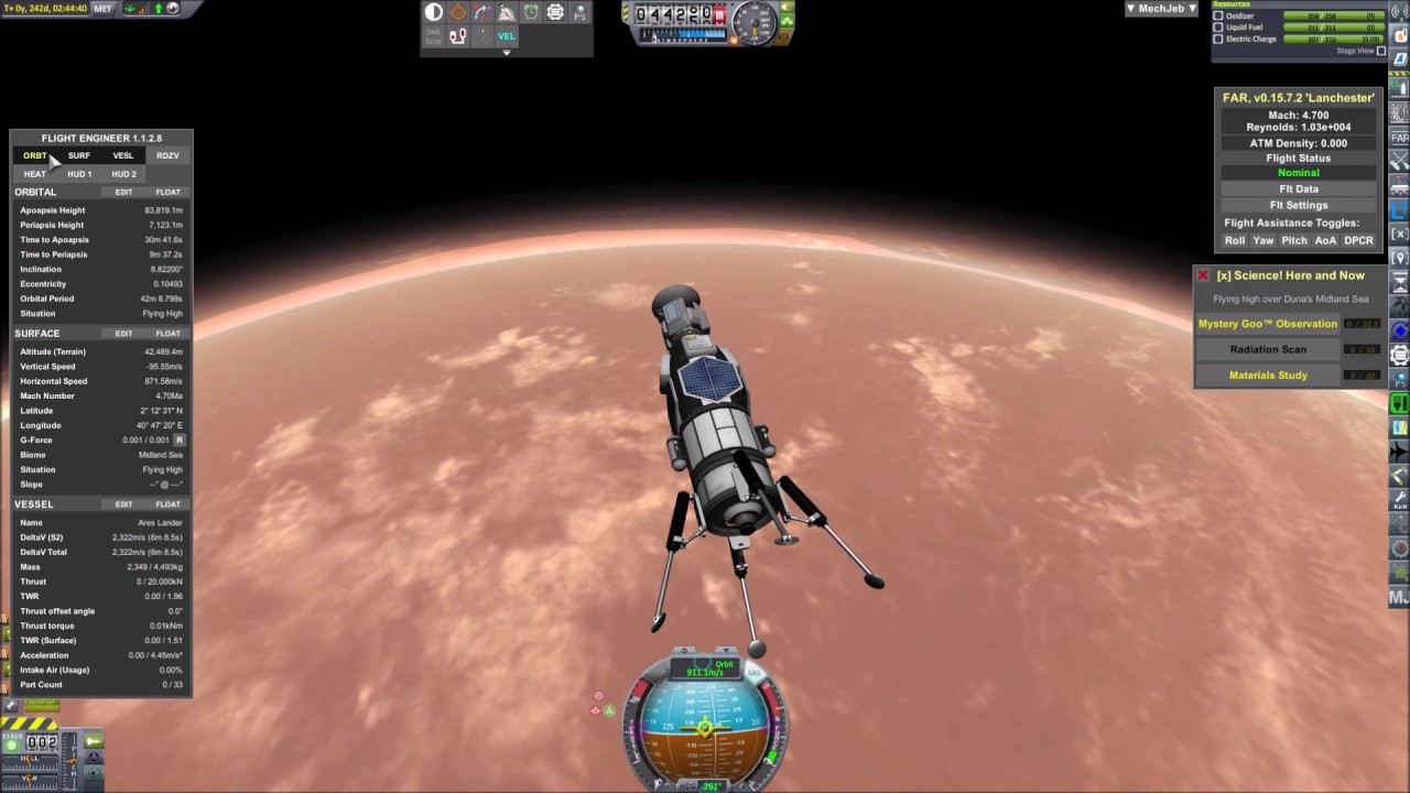 Kerbal Space Program - Ita - Oltre il Limite Ep20 - Partenze ed arrivi - YouTube