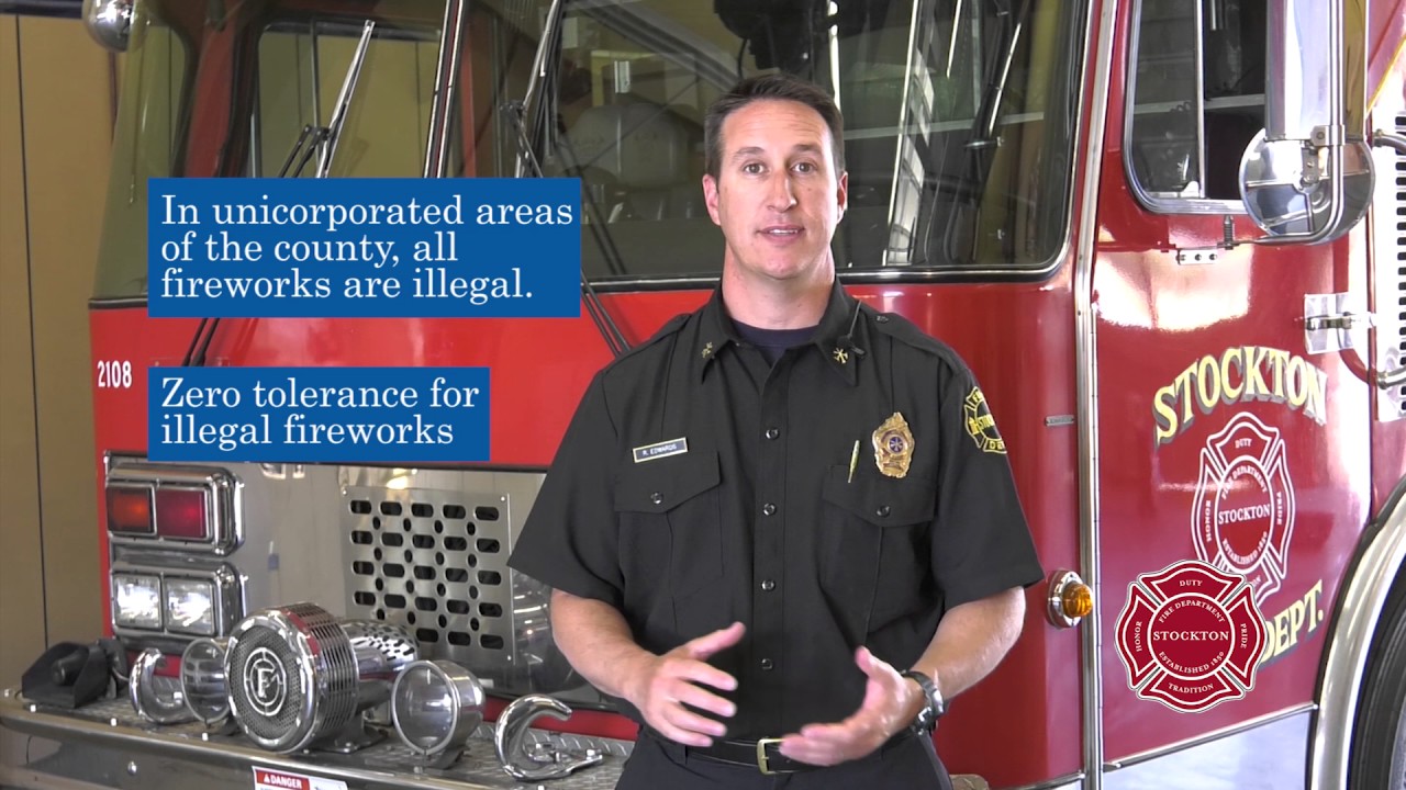 City of Stockton Firework Safety - YouTube