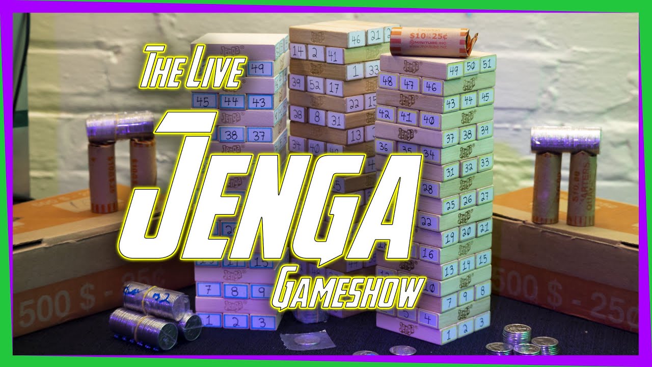Live 🧱 JENGA games! 🏗️ Play to win 💰 Commemorative 🪙 Coins💸 - YouTube