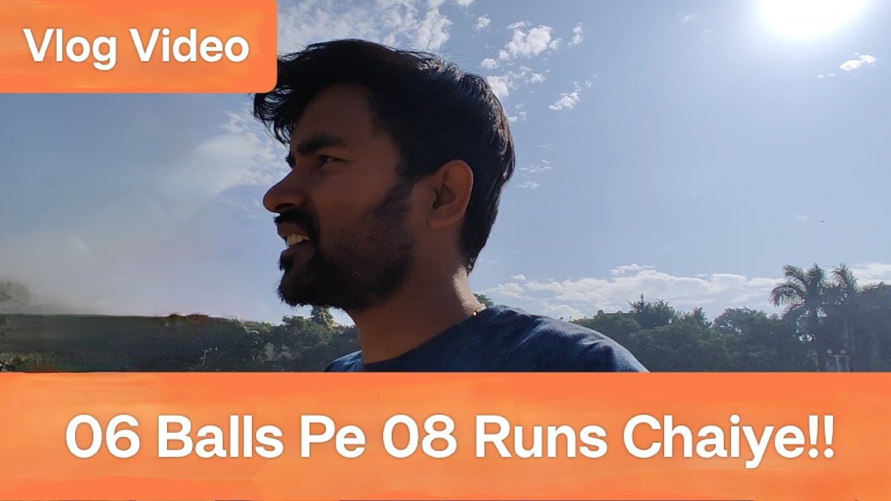 6 Ball Pe 8 Runs Chahiye!! | Match Bhi Jeet Gaye | Match 02 | Vasundhara Park | Taposh Halder ...