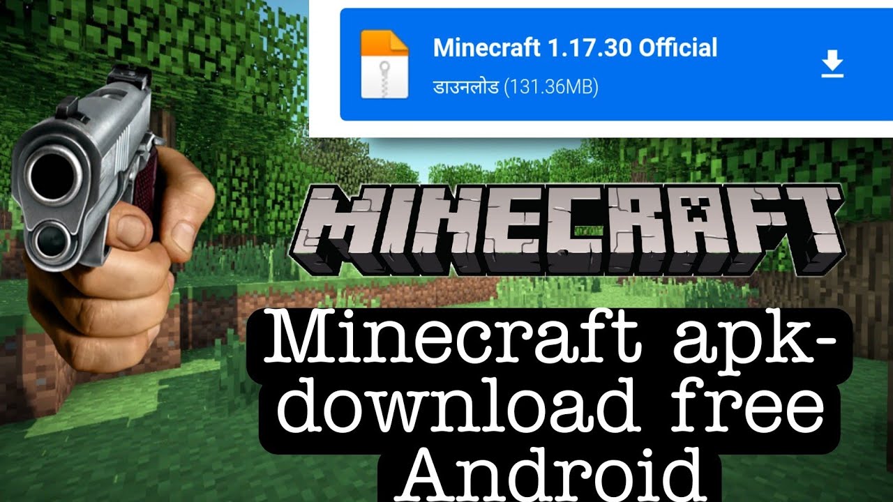 Minecraft apk-download 1.17.30 mediafire free - YouTube