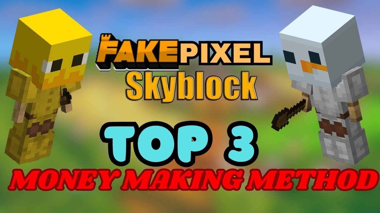 Latest three money making tricks in fakepixel skyblock server. - YouTube