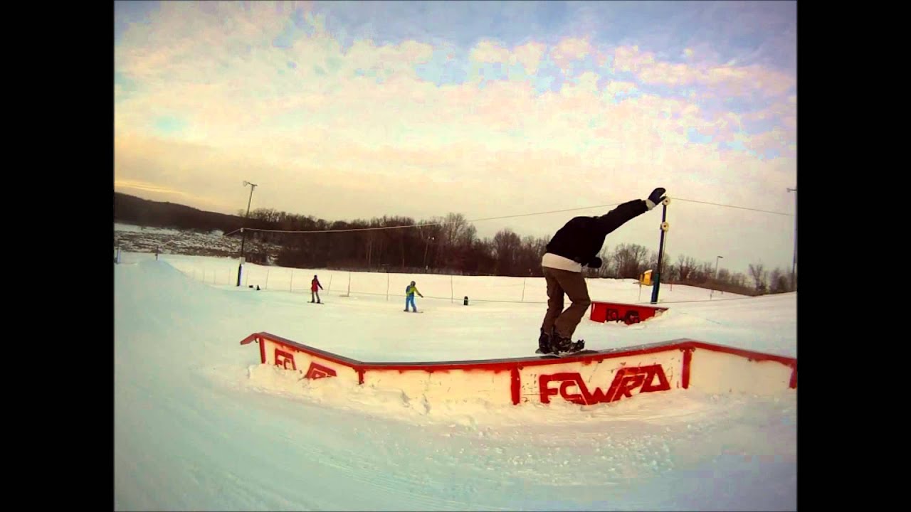 Elm Creek and Street Snowboarding - YouTube