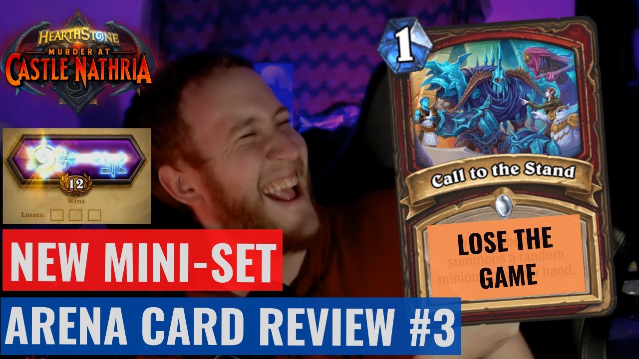 Arena Changes LEAKED!! New Mini-Set Arena Card Review #3 - Hearthstone ...