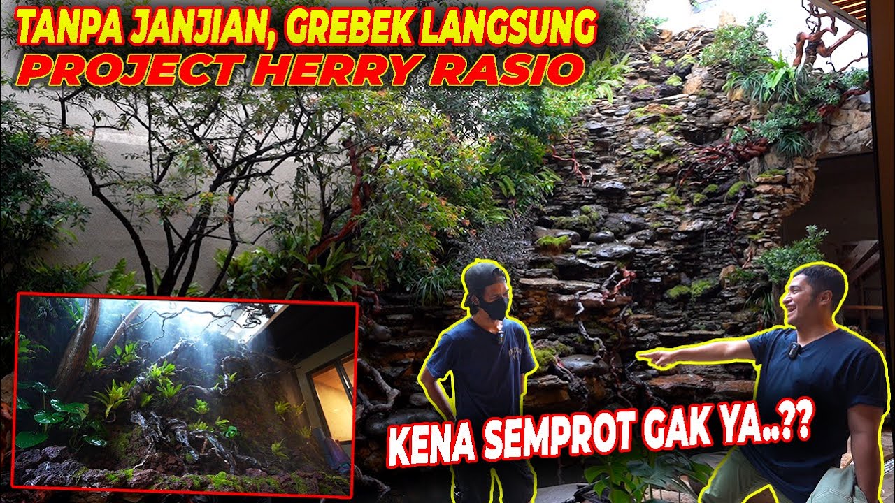 SANG MAESTRO, HERRY RASIO, BERKARYA DIPERUMAHAN ELITE. AIR TERJUNNYA ...