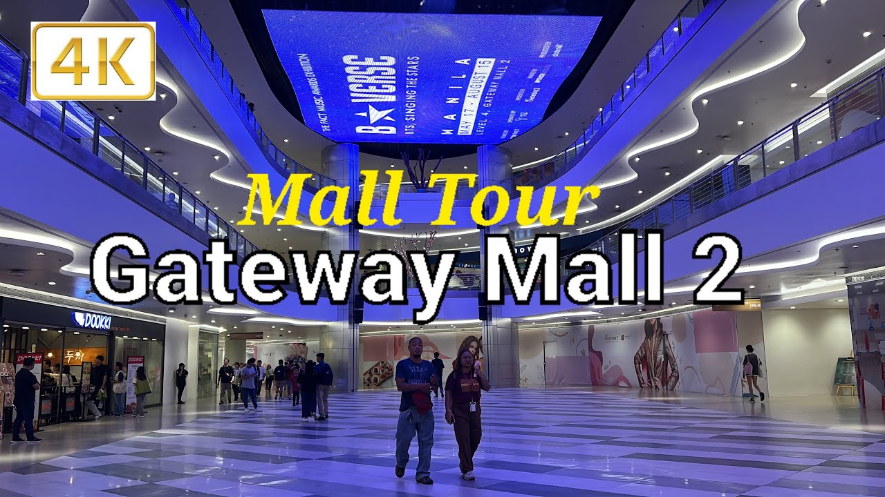 Mall Tour | Gateway Mall 1 to Gateway Mall 2 in Araneta City, Cubao ...