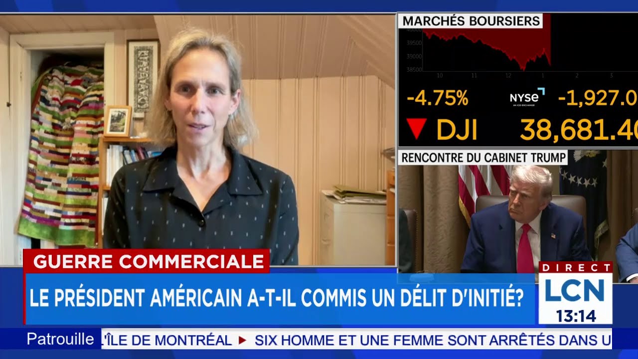 Volte-face sur les tarifs: Trump a-t-il commis un délit d’initié ...