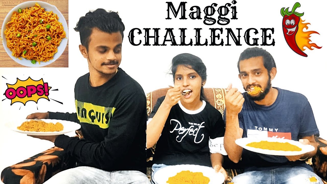 Maggi Challenge😋| Maggi Eating Competition | Fun Time | Food Challenge ...