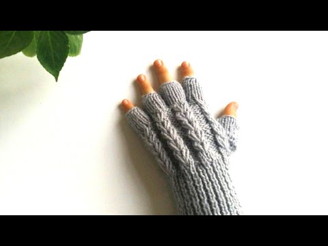 Şiş İle Kolay Yarım Parmak eldiven Nasıl Örülür?