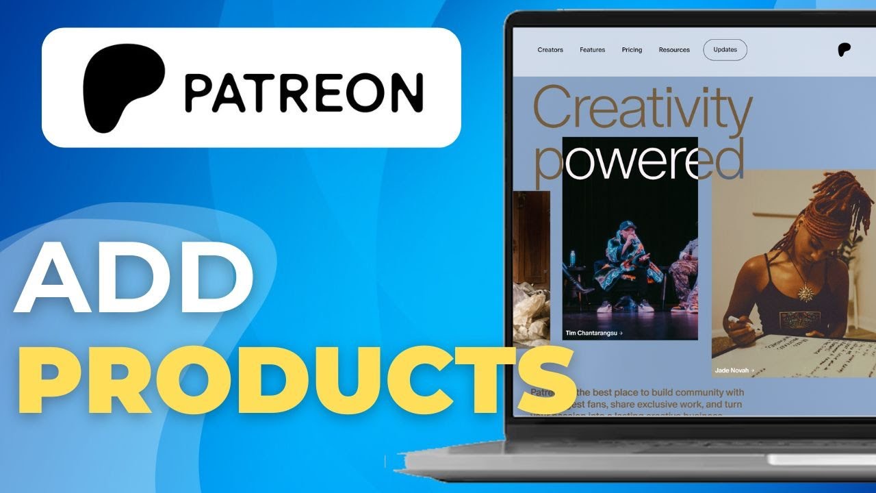 How To Add Products To Patreon Shop 2025 Step by Step - YouTube