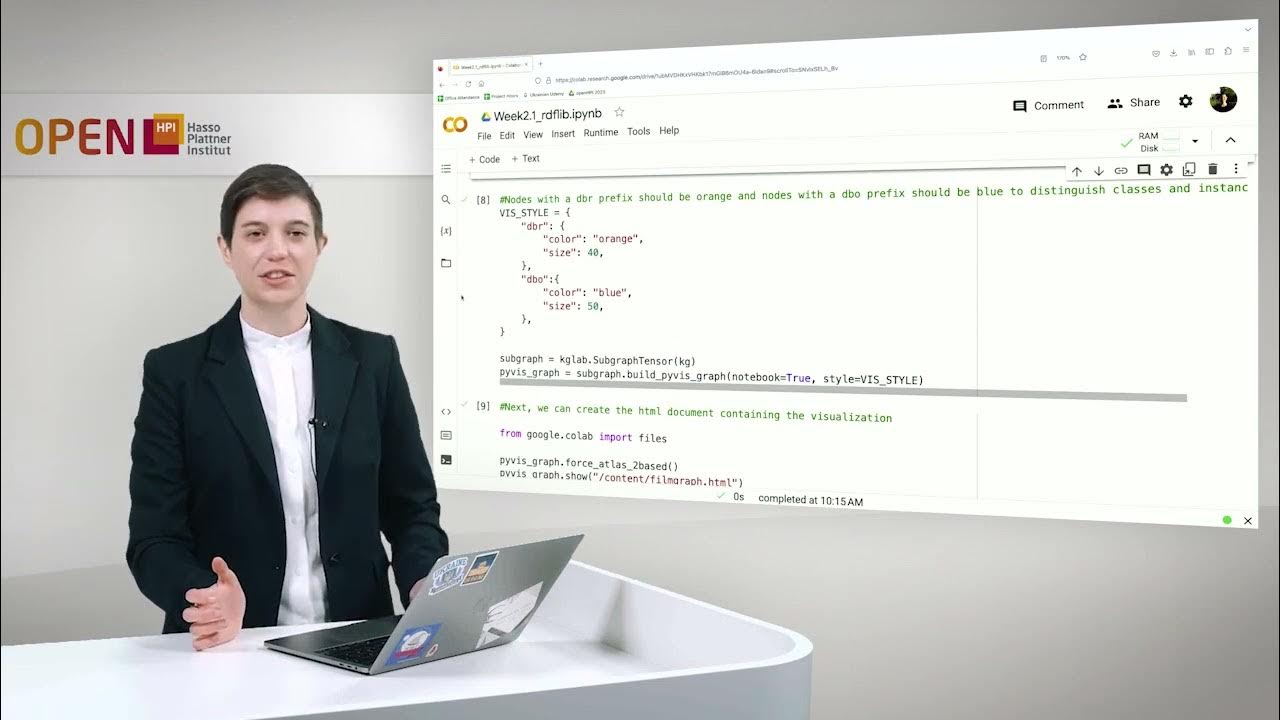 Knowledge Graphs - Hands-On 2.1 RDFLib - RDF Serialisation and Visualisation - YouTube