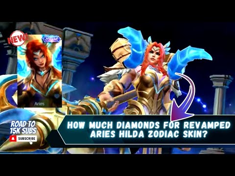 HOW MUCH 💎/DIAMONDS FOR HILDA "ARIES" REVAMPED ZODIAC SKIN IN NEW ...