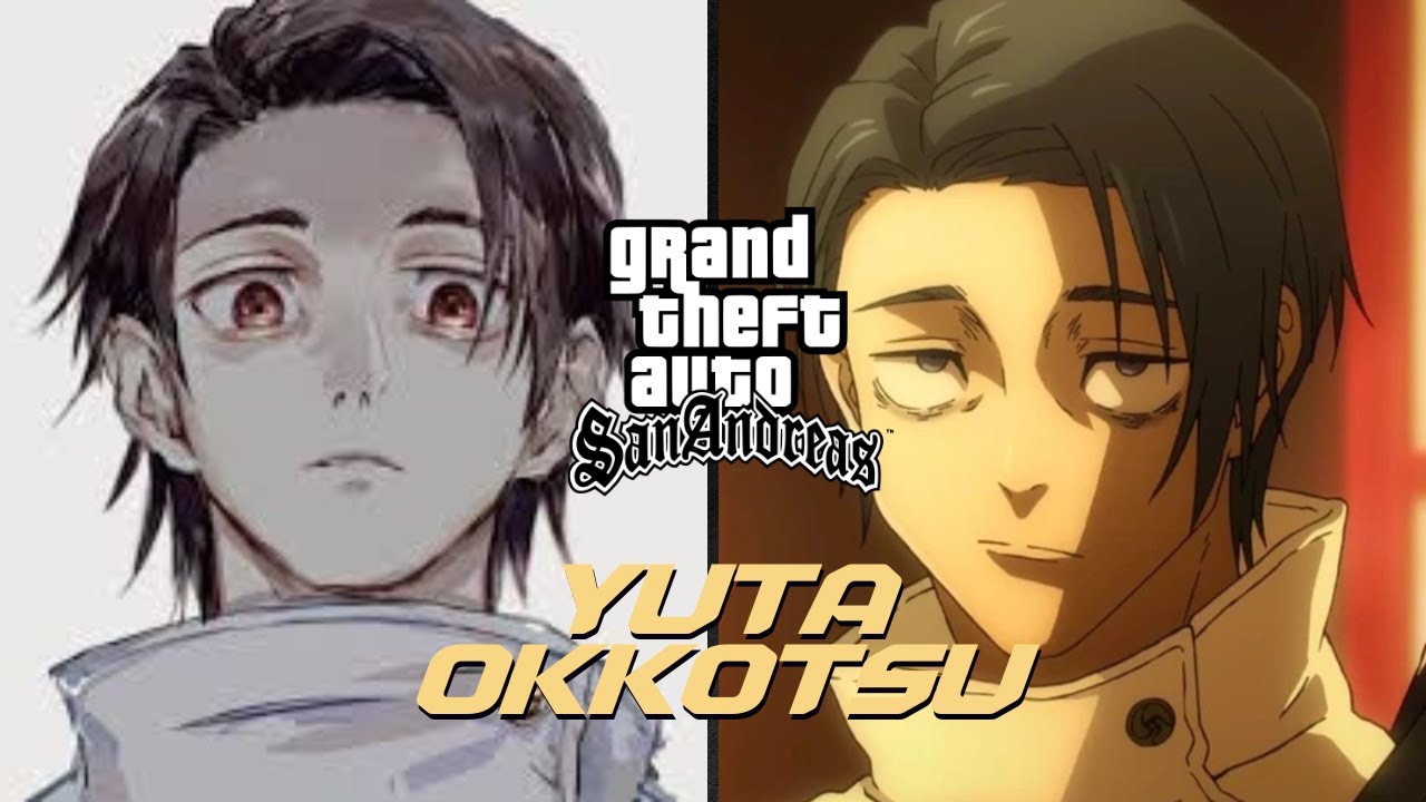 Skin Yuta Okkotsu (Shibuya Arc) Jujutsu Kaisen Gta Sa - YouTube