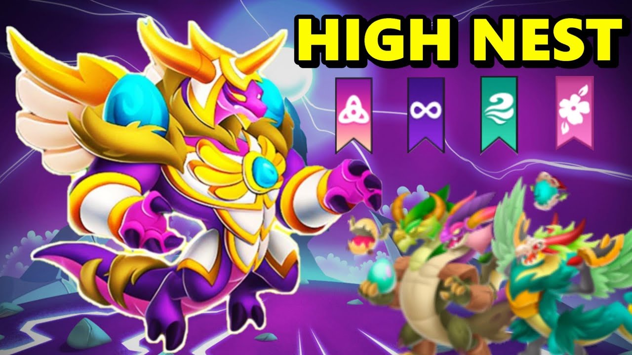 New Heroic HIGH NEST DRAGON Race, Eggsile + Eggsodus Dragons & NEW ...
