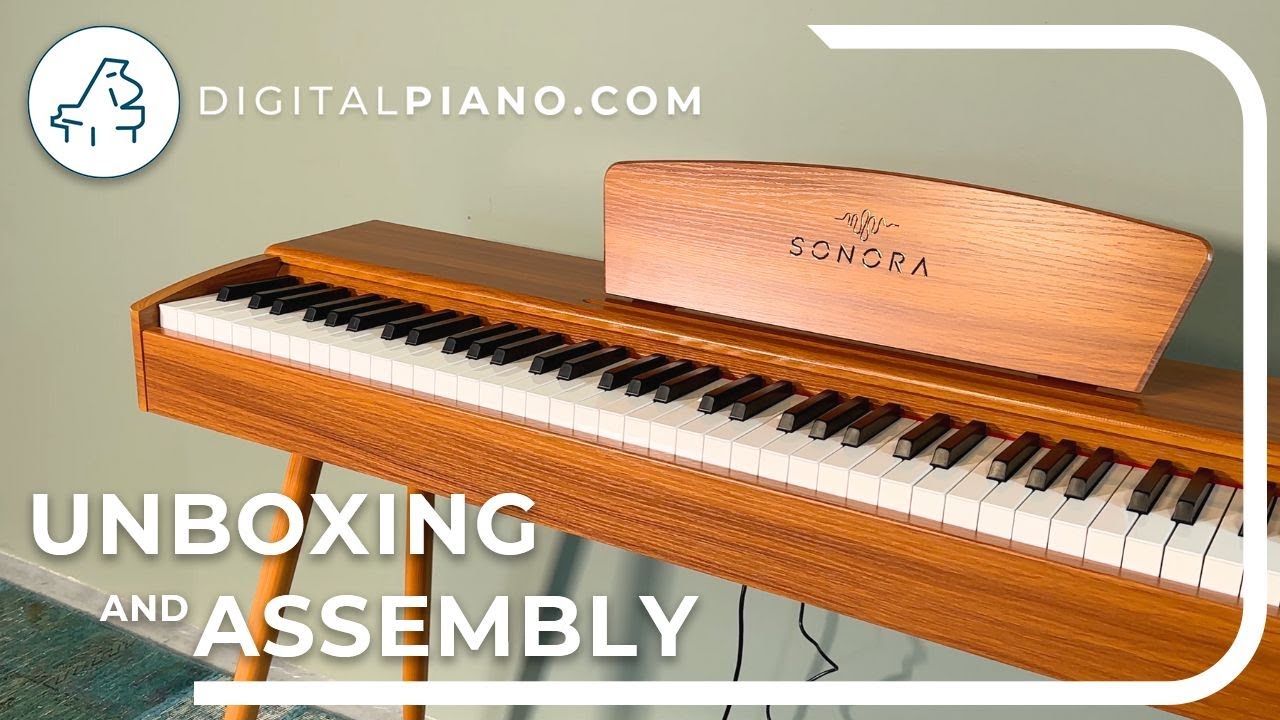 📦 Sonora SDP-1 | Unboxing & Assembly | Digitalpiano.com - YouTube