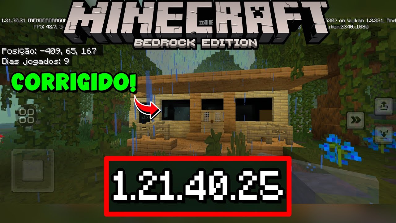 MINECRAFT PE 1.21.40.25 - MELHORIAS E CORREÇÕES !! (Bedrock) - YouTube