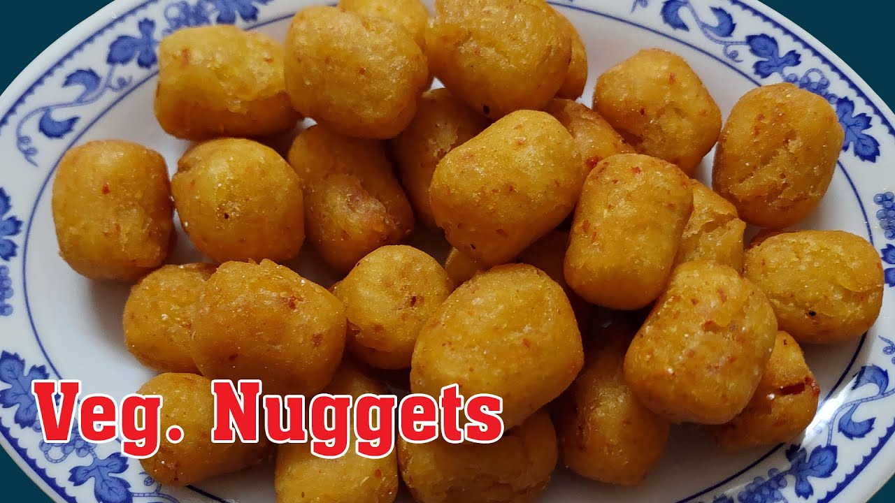 Veg Nuggets || Kids Favorite Snack Recipe | Crunchy Vegetable Snack ...