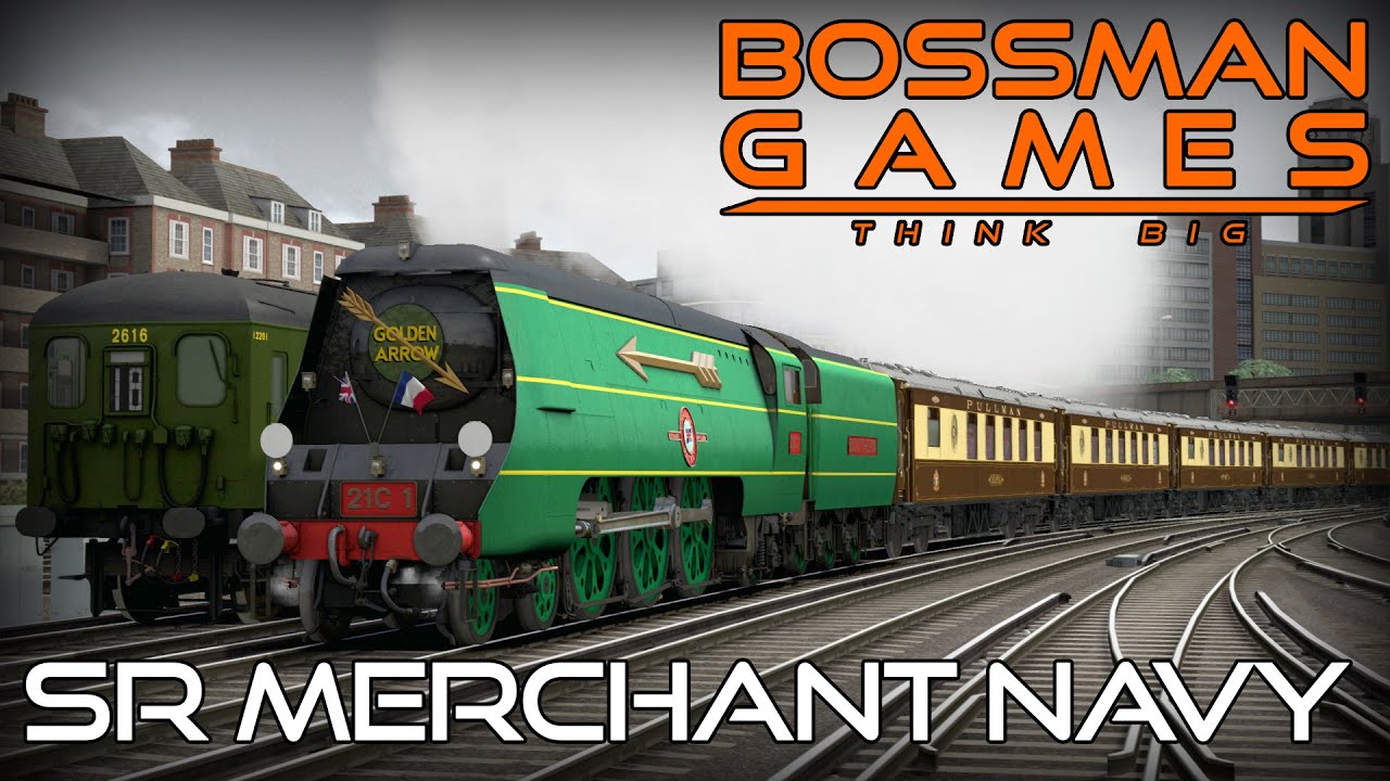 Train Simulator - SR Merchant Navy Class Add-On - Bossman Games - YouTube