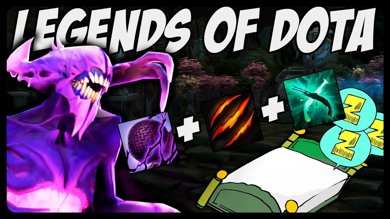 Nightmare + FURY SWIPES = Free Kills!! Upgraded Heroes Legends of Dota ...