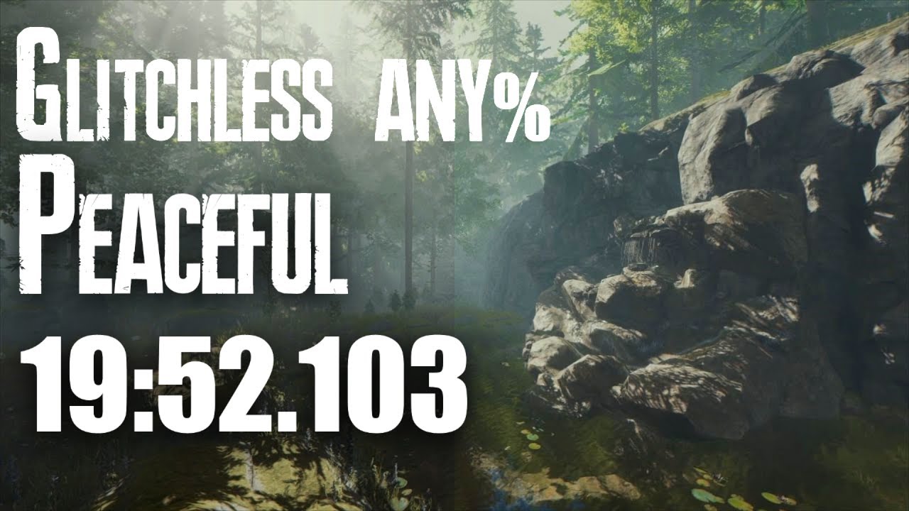 The Forest Speedrun Glitchless any% Peaceful 19:52.103 - YouTube