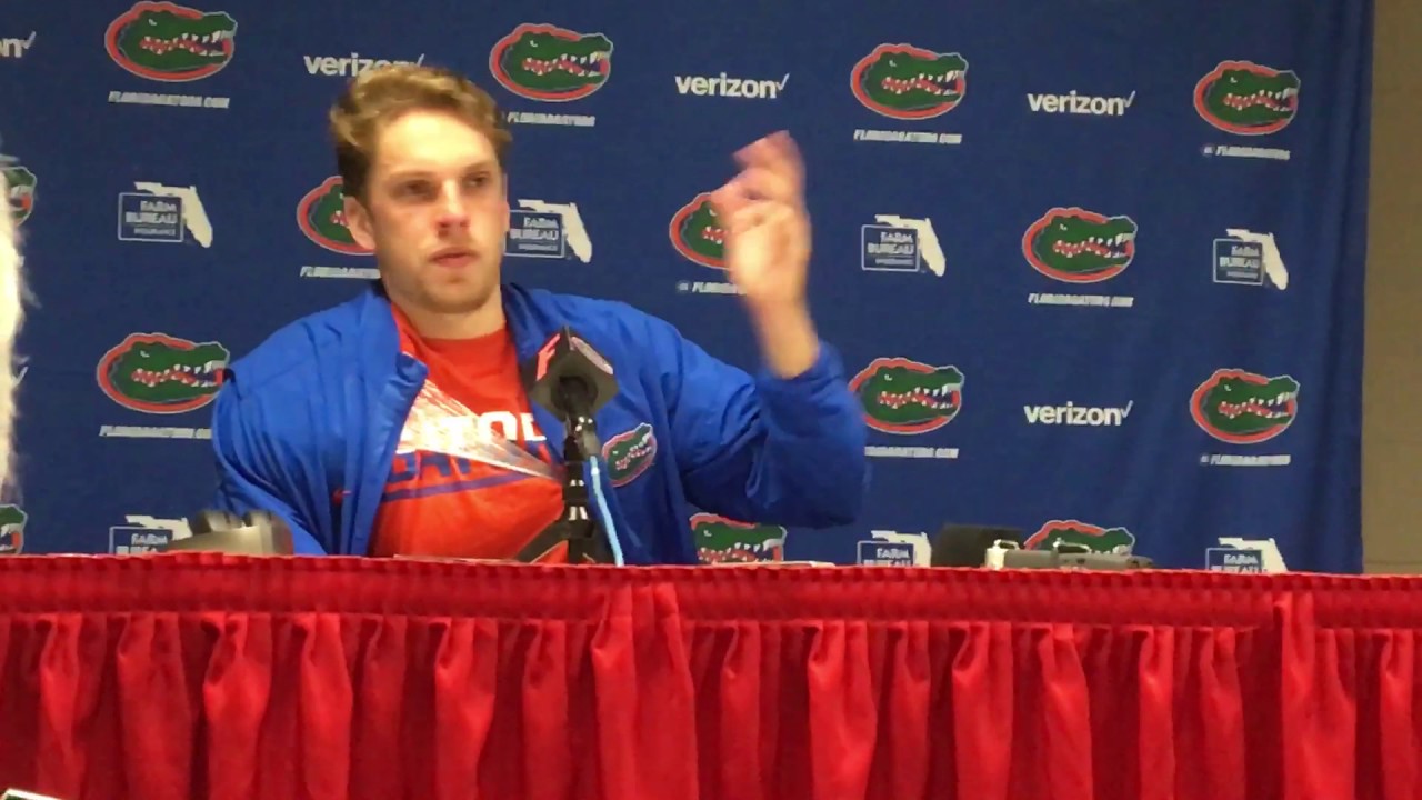 Florida QB Luke Del Rio after loss at Arkansas - YouTube